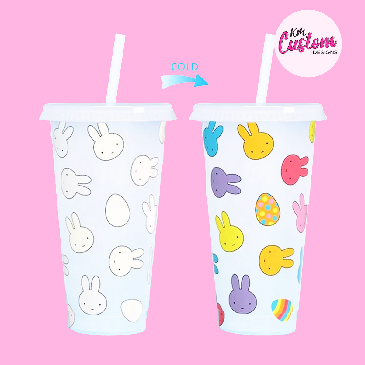 Colour Changing Easter Cup – KM Custom Designs
