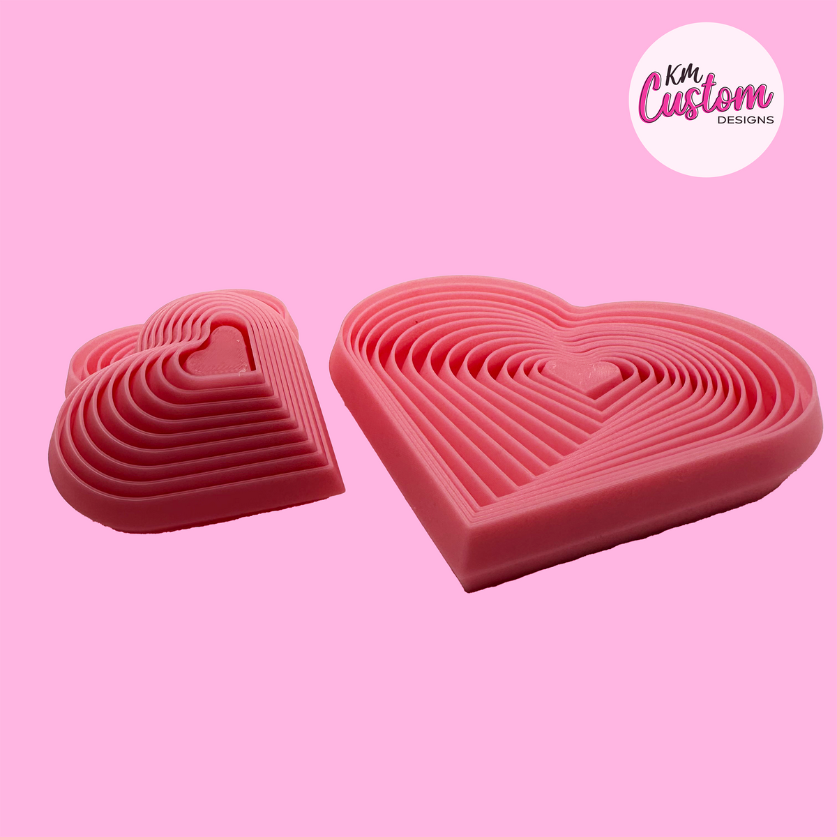 3D Printed Fidget Heart – KM Custom Designs