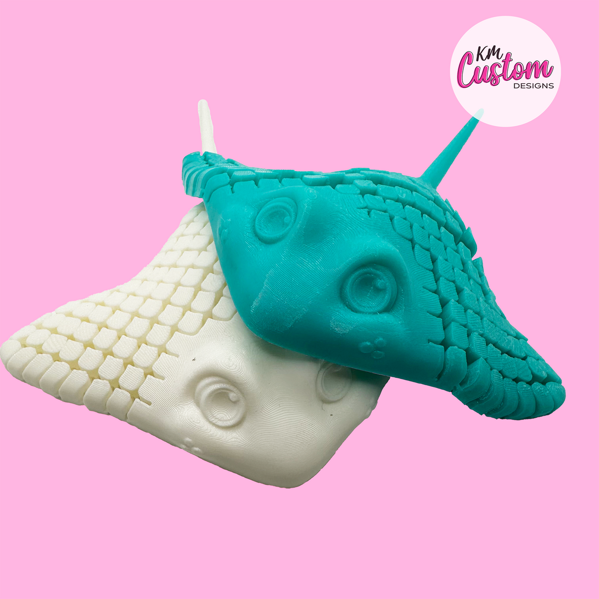 3D Printed Articulated Manta Ray – KM Custom Designs