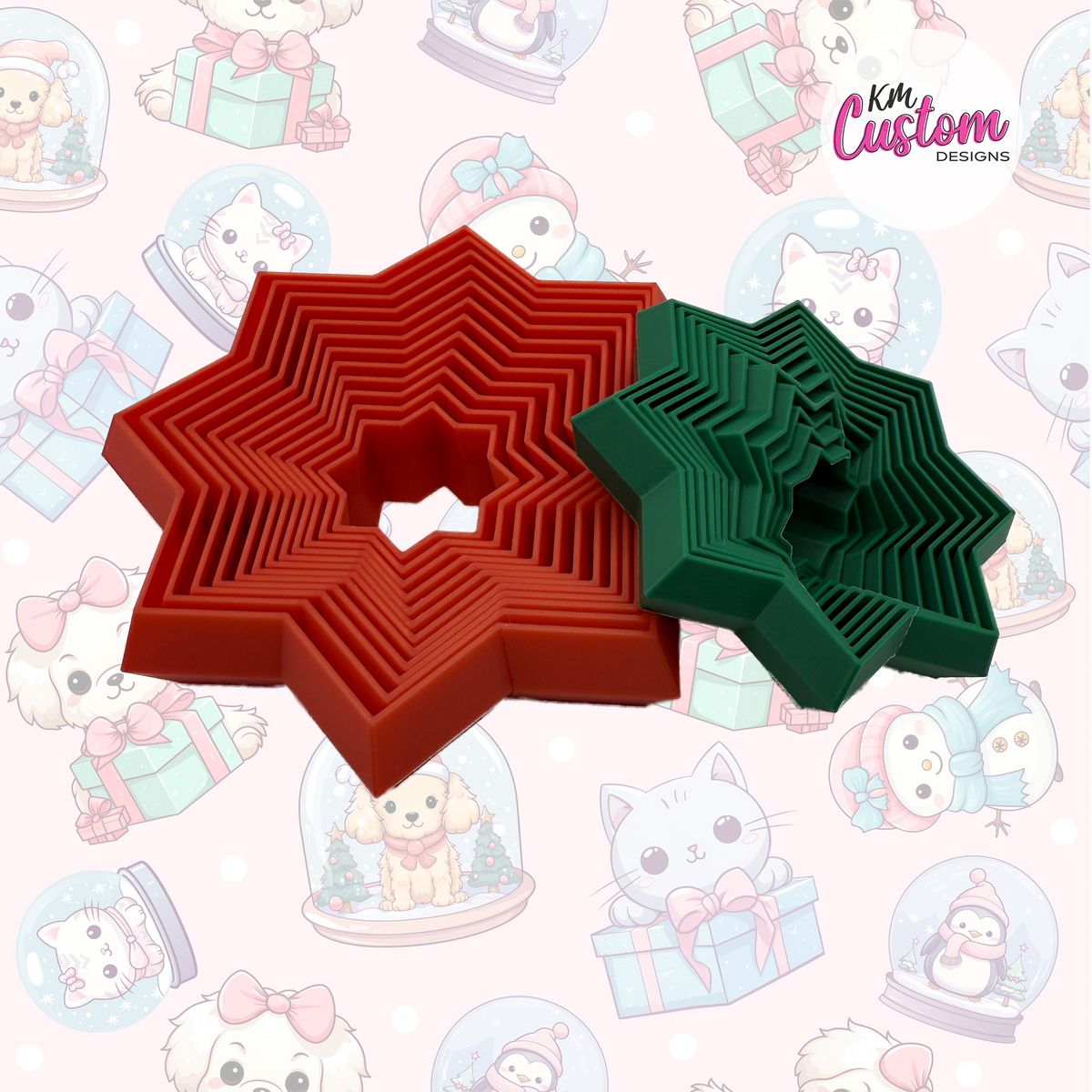 3D Printed Star Fidget – KM Custom Designs