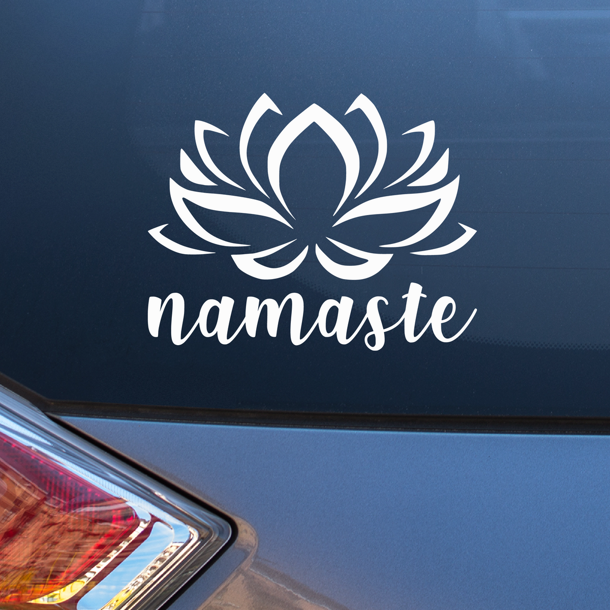 Namaste Decal – KM Custom Designs